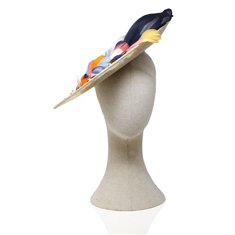 Chic Feather Headdress For Weddings Ascot Derby Events Statement