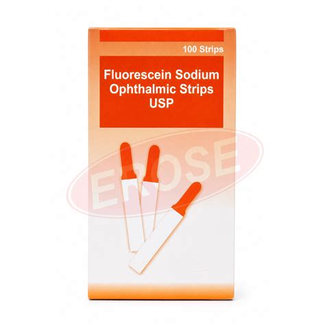 Fluorescein Strips For Eye Examination Glass Agencies