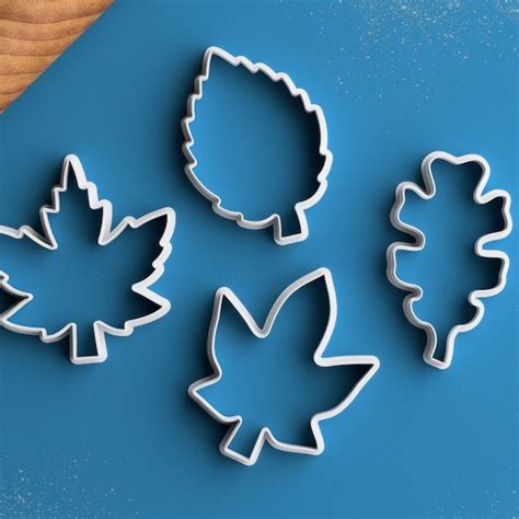 Leaf Shaped Cookie Cutter Etsy