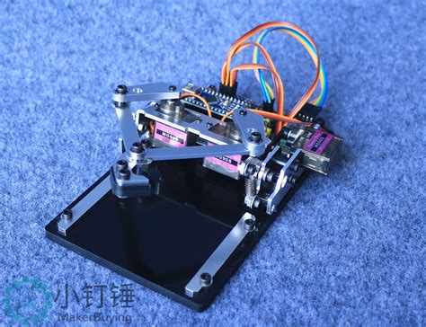 Snar92 Arduino画板机械手 创客diy 大中学生编程学习套件 画画机 绘图机 小钉锤创客官网