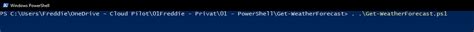 get weather forecast using powershell cloudpilot no just another cloud and powershell blog