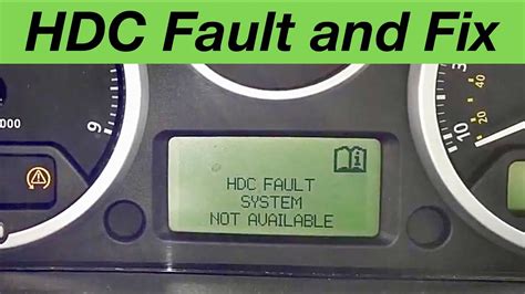 Engine System Fault Range Rover Sport 2008