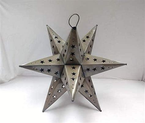 Lamparas Decorativas De Estrellas Mexicanas Lamina 6 Pza 30 Cm Amazon