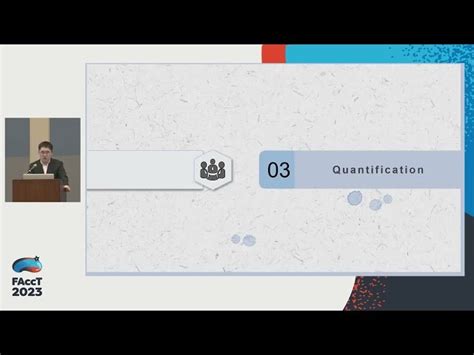 Acm Facct Conference Talk Practical Methods From Association For