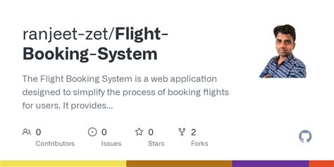 GitHub Ranjeet Zet Flight Booking System The Flight Booking System Is A Web Application