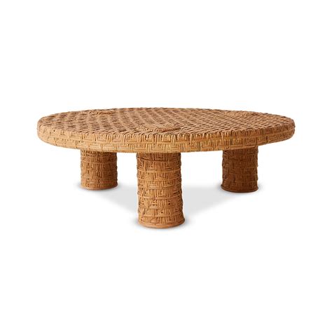 Rattan Woven Coffee Table Hkliving