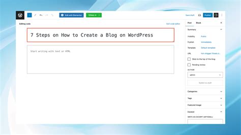 How To Create A Blog On WordPress Basic Steps Web