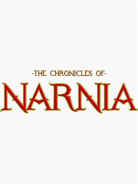 The Chronicles Of Narnia Logo The Chronicles Of Narnia The Book