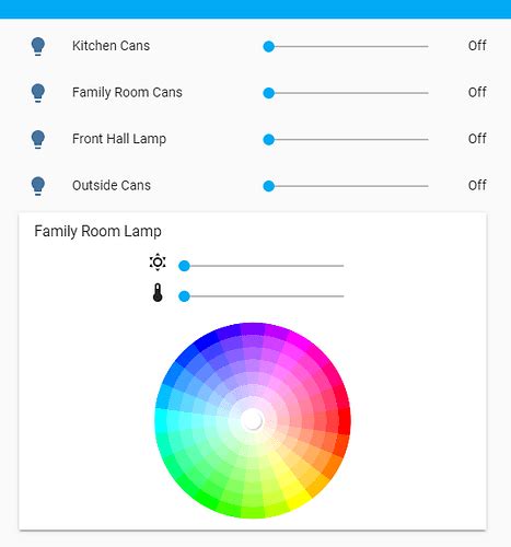Colorpicker Card Lovelance Frontend Home Assistant Community