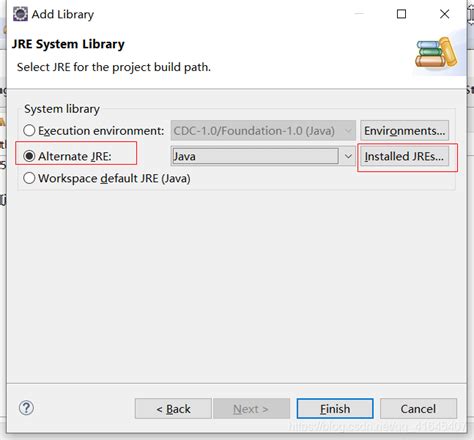 Eclipse配置jre库eclipse的jre系统库并按下编辑按钮 Csdn博客