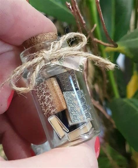 Tiny Books In A Bottle Vial With 1 24 Scale Vintage Miniature Books