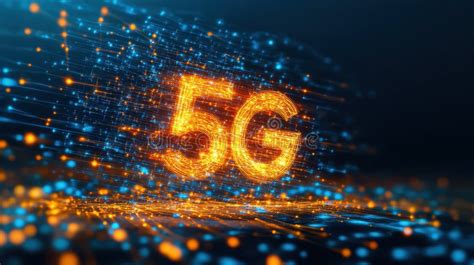 Integrated 5g Technology With Lte Networks Overview Stock Illustration Illustration Of