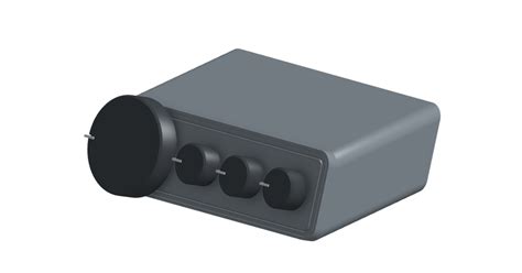 Minimalist Pc Volume Control With Arduino Deej Case By Nahuel