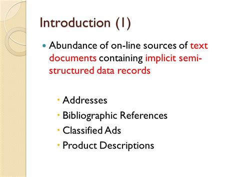 Ondux On Demand Unsupervised Learning For Information Extraction Eli Cortez Altigran Da Silva