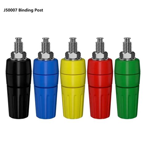 Copper Panel Binding Terminal Post Tail Holes For 4mm Banana Insert