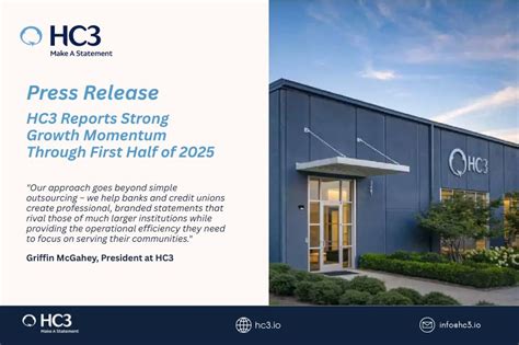 News Hc3 Continues To See Strong Growth Through The First Half Of 2025