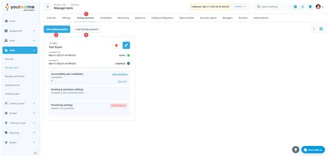 How To Assign Candidates To A Testing Session Youtestme