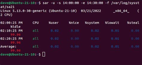 How To Use The Sar Command On Linux