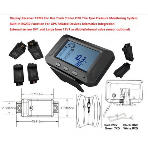 Truck Tpms Sensor New Bandage Sensor Design With Antenna Hidden Leon Cdb
