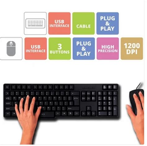 Zebronics Zeb Judwaa 750 Wired Keyboard Mouse Combo At ₹ 350 Piece