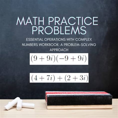 Complex Numbers Mastery Workbook Complete Operations And Forms Tpt