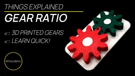 How To Calculate Gear Ratio 3dparts4u