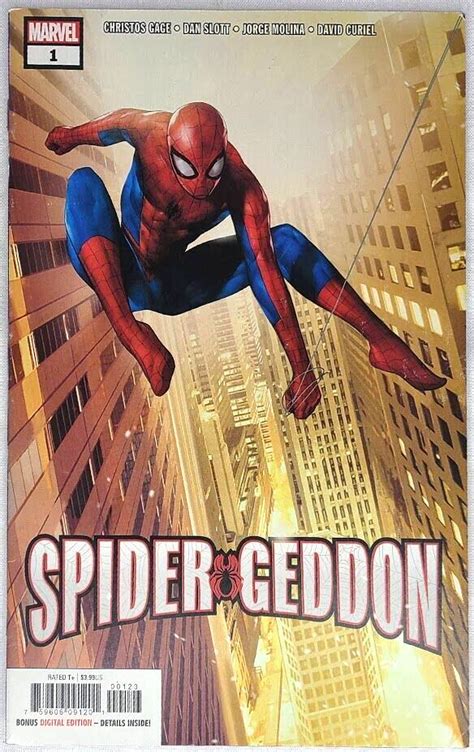 Spider Geddon 1 Marvel 2018 Vg Walmart Exclusive Variant Spider Man