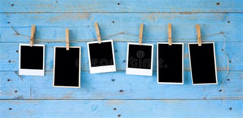 Polaroid Frames With Drop Shadow Stock Image Image Of Dark Aged 4082669