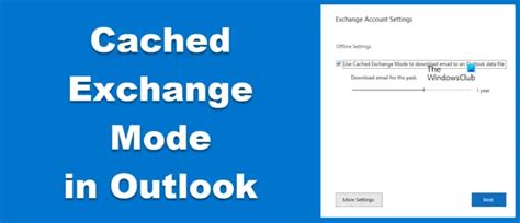 How To Disable Or Enable Cached Exchange Mode In Outlook