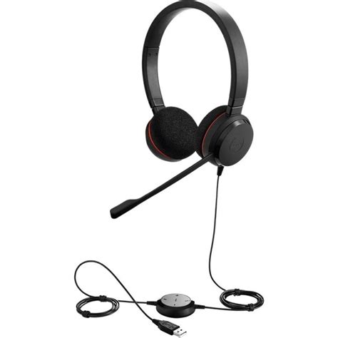 Audifono C Microf Jabra Evolve Stereo Black