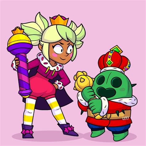 Mandy And King Spike Brawl Stars By Lazuli177 On Deviantart
