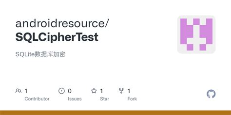 github androidresource sqlciphertest sqlite数据库加密