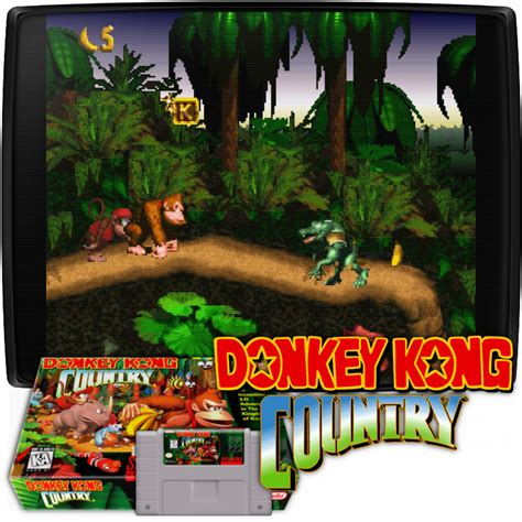 Donkey Kong Country Snes História Curiosidades Códigos E Dicas