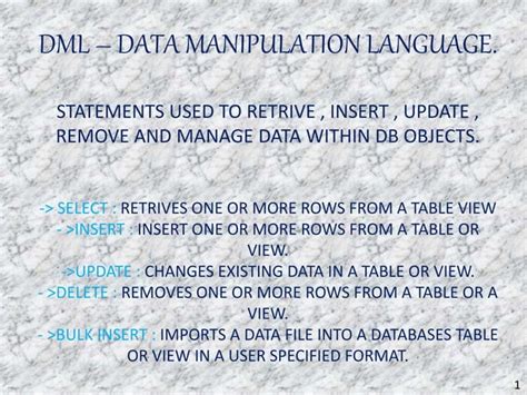 Sql And Sql Commands Pptx Databases Computer Software And Applications