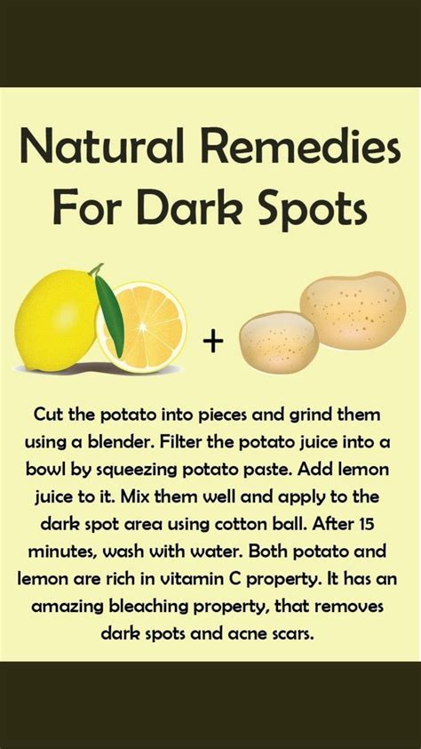 6 Home Remedies To Remove Dark Spots On Face Artofit