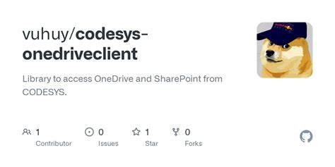 Github Vuhuy Codesys Onedriveclient Library To Access Onedrive And