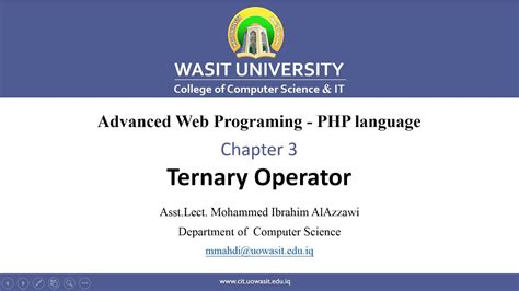 21 Php Ternary Operator Youtube
