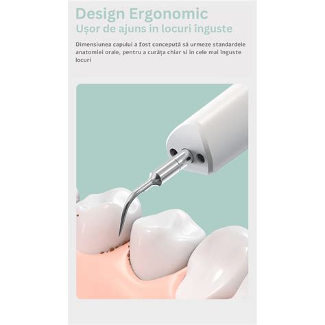 Уред за отстраняване на зъбен камък Уред за почистване на зъби 3 режима на работа