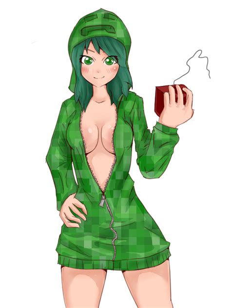 Minecraft Creeper Girl By Crazyb2000 On Deviantart
