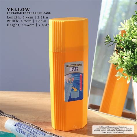 Red Cherry Portable Toothbrush Case Potsandpansdepotph