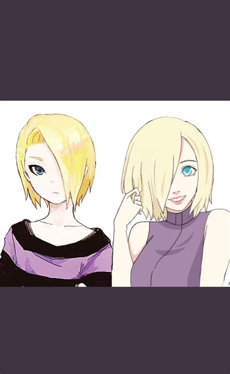 Ино и Дейдара Аниме Каре