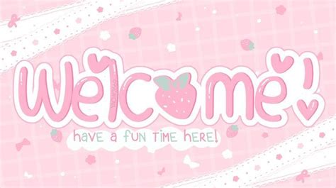Pin By Cclia On Quick Saves Youtube Banner Design Welcome Banners