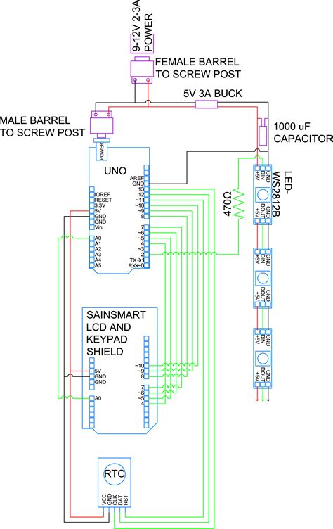 Powering Arduino Uno And Neopixels With Single Source General Electronics Arduino Forum