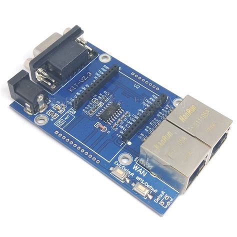 Модуль преобразования ethernet tcp ip hlk rm04 Последовательный uart