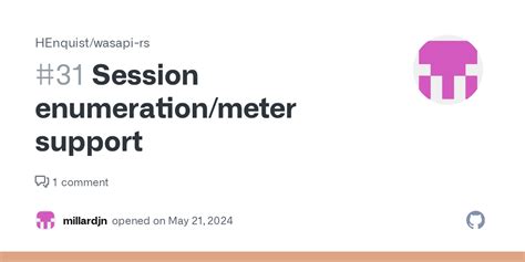 Session Enumeration Meter Support Issue 31 HEnquist Wasapi Rs GitHub