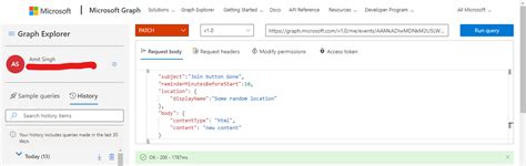 Microsoft Teams Updating Event Via Ms Graph Api Removing Join Button In The Event Stack Overflow