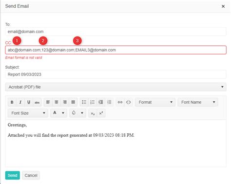Telerik Reporting Email Multiple People At Once