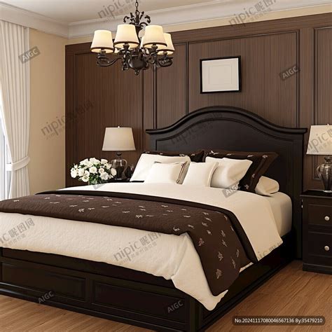 Ai创作图简约美式床 黑色美式床 美式风格床 简美式床 美式双人床 主卧美式床 美式床简背景 传统美式床 简美实木床 美式实木大床 美式实木床 美式现代床 灯美式主卧 新美式床 简约小美式床