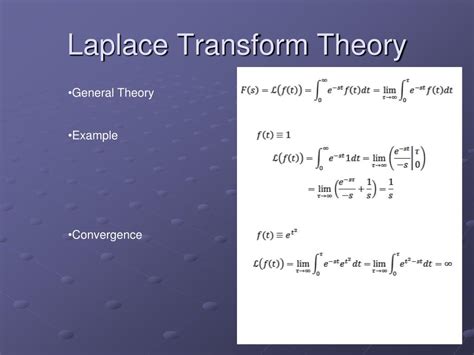 PPT Laplace Transform PowerPoint Presentation Free Download ID 183734