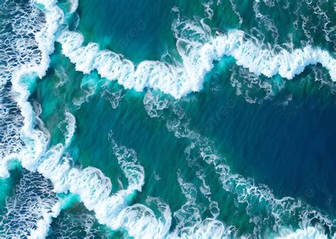 함께 충돌하는 파도가 아름다운 효과를 만듭니다 대양 파도 바다 배경 일러스트 및 사진 무료 다운로드 Pngtree